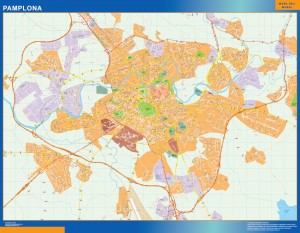 Mapas Pamplona | Tienda Mapas